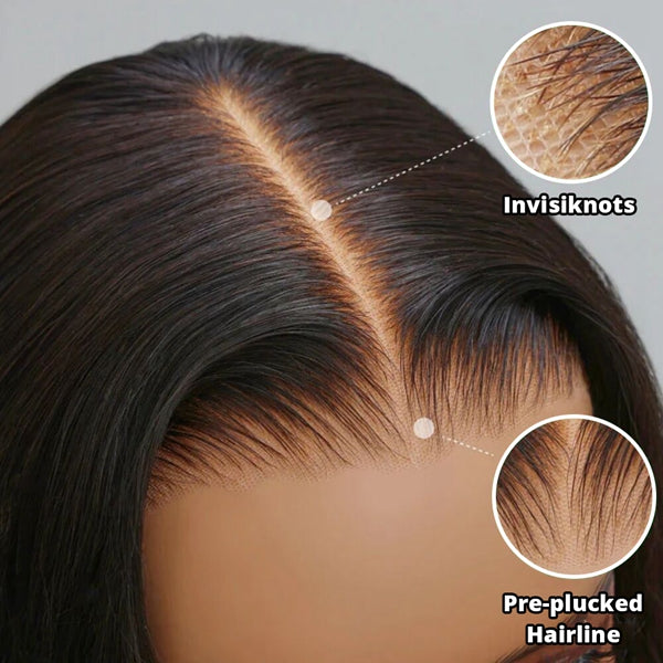 13x4 HD Lace Front Wigs Human Hair Body Wave Wear Go Glueless Pre ...