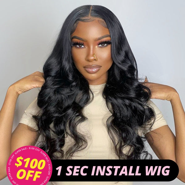 Lolly $100 OFF Body Wave Ready to Wear Glueless Wig 4x4 5x5 HD ...