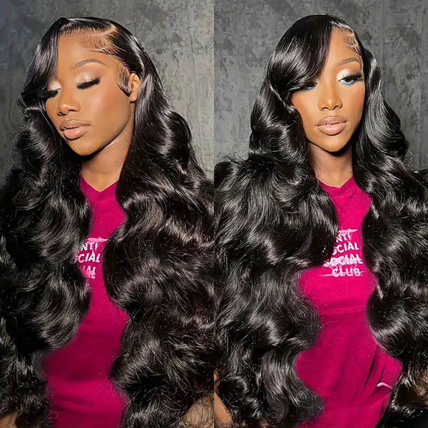 30 Inch Wig 13x4 HD Lace Front Wigs Human Hair Body Wave Wear Go ...