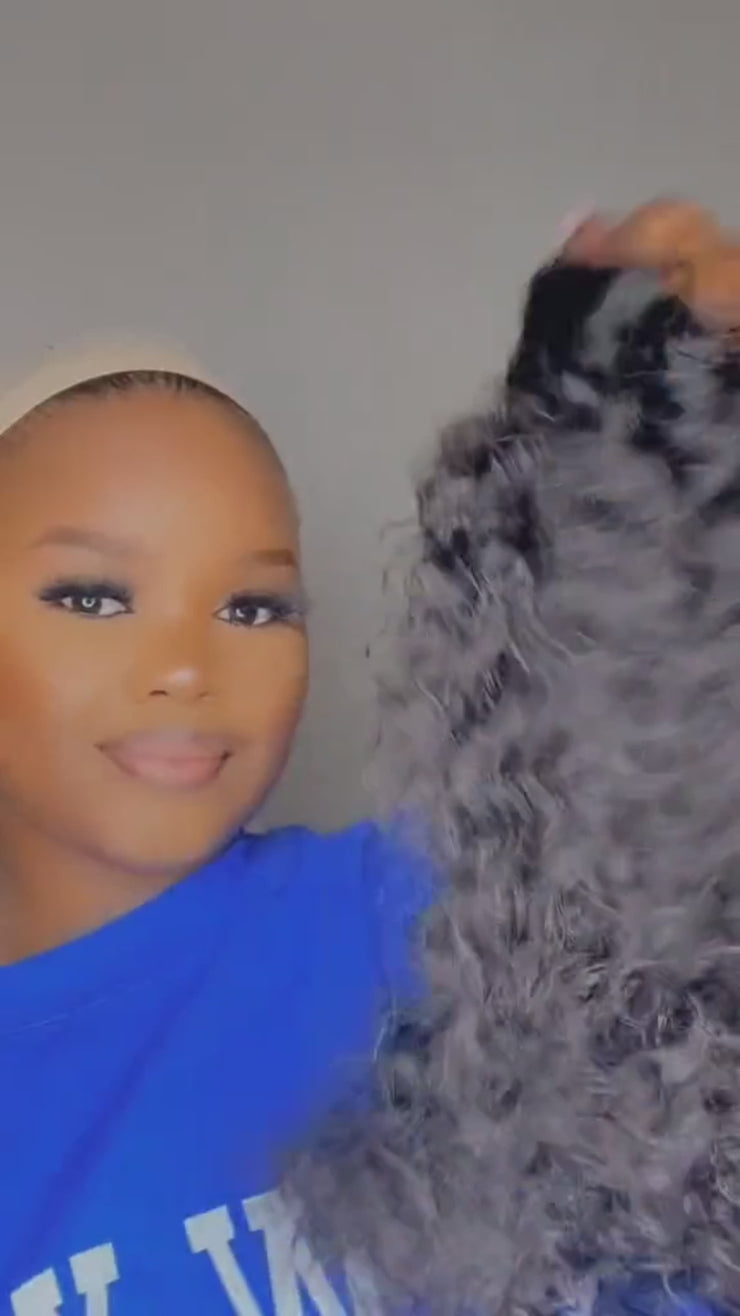 Kinky Curly Short Bob Wig Guleless Lace Wig 4x4 Closure Wig Pre-Cut Cu ...